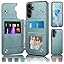 Amazon.com: DJDUCK Designed for Samsung Galaxy S25 Plus Case Wallet with Card Holder, [Magnetic ...