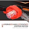 New Huing Mini Cordless Chainsaw Kit, Upgraded 4 One-Hand Handheld ...