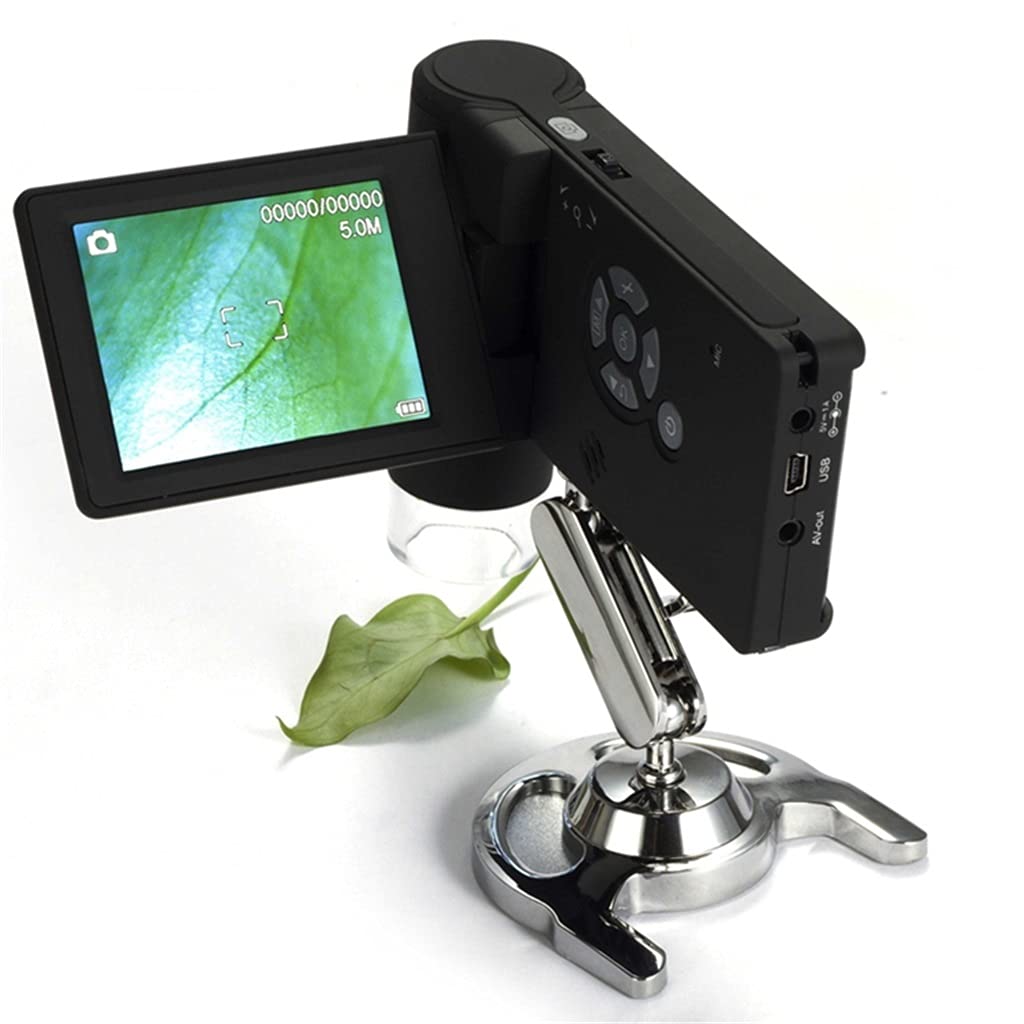 Amazon.com : 500X Mobile Digital Microscope 3'' LCD 5MP Foldable USB ...