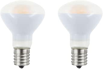 2-Pack R14 E17 LED Mini Reflector Floodlight Light Bulb,4W Warm White ...