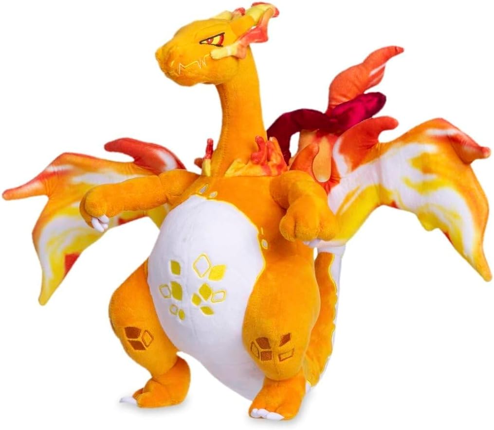 Amazon.com: Pokemon Center Gigantamax Charizard Poké Plush - 15 ¼ In ...