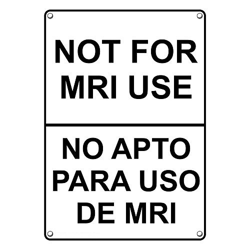 Weatherproof Plastic Vertical Not for MRI Use - No Apto para USO De MRI ...