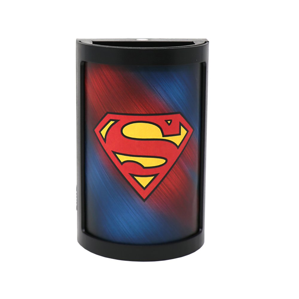 Amazon.com: Party Animal DC Comics LED Night Light, 5" x 3", Superman ...