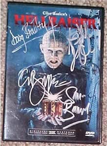 Amazon.com : Sports Memorabilia Clive Barker Hellraiser Pinhead DVD ...