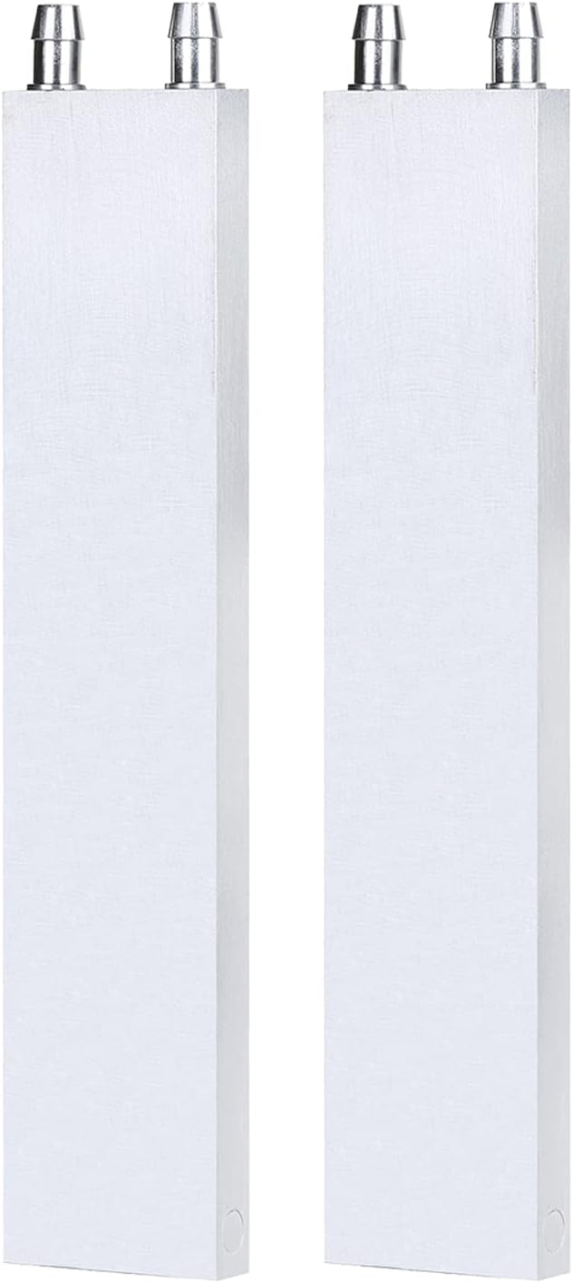 Amazon.com: Clyxgs Aluminum Water Cooling Block,Liquid Cold Water Plate ...