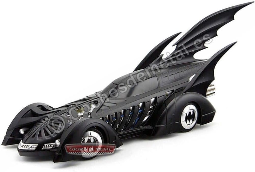 Amazon.com: Hotwheels Elite 1:18 Scale Batman Forever Batmobile : Arts ...