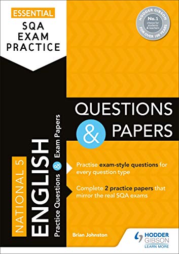 Essential SQA Exam Practice: National 5 English Questions and Papers ...