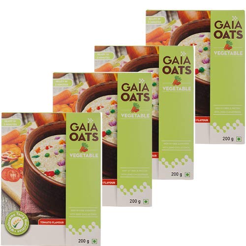 GAIA Oats vegetable,High in fiber & protein with zero cholesterol 200 ...
