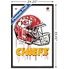 Amazon.com: Trends International NFL Kansas City Chiefs - Drip Helmet ...