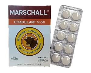 Vegetarian Rennet Tablets Box of 100 : Amazon.in: Home & Kitchen