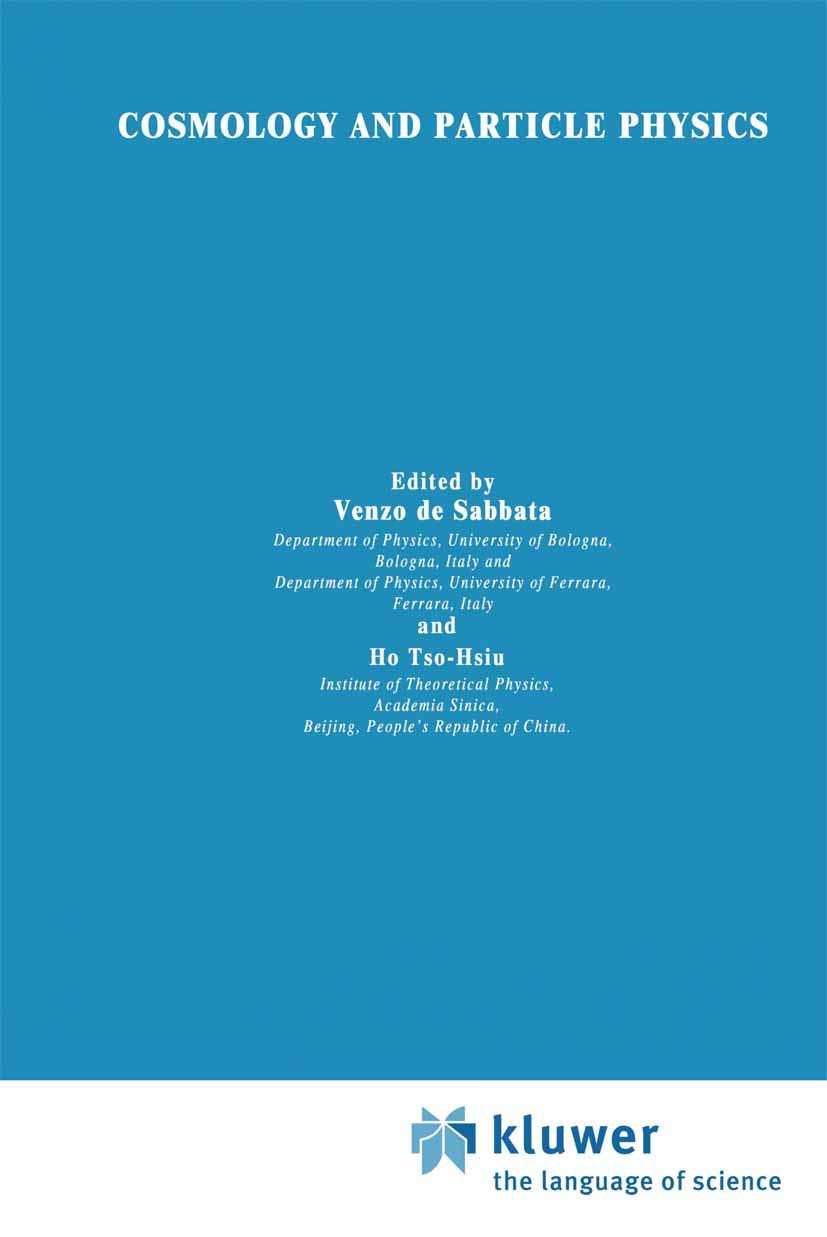 Cosmology and Particle Physics: (Closed)) (Nato Science Series C:): de ...