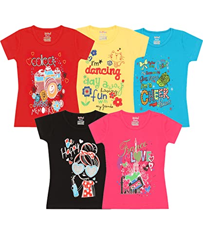 Amazon.in Bestsellers: The most popular items in Girls' T-Shirts
