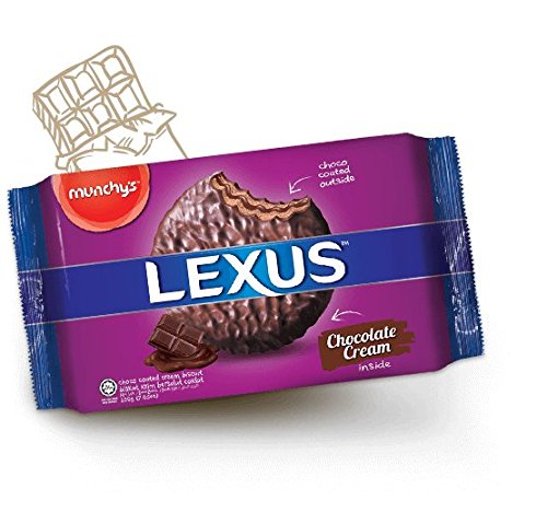 Amazon.com: Munchy's Lexus Sandwich Calcium Cracker (Chocolate Coated ...