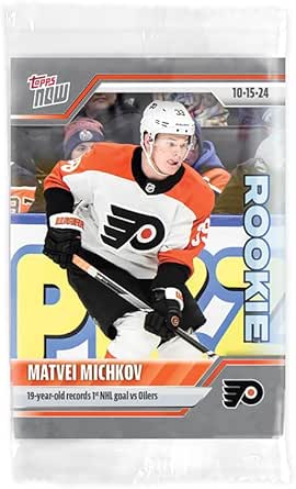 Amazon.com: 2024 Topps Now Stickers Matvei Michkov #9 Philadelphia ...