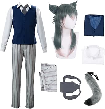 Amazon.com: Dosoniko Legoshi Costume Uniform For Men Full Set Shirt ...