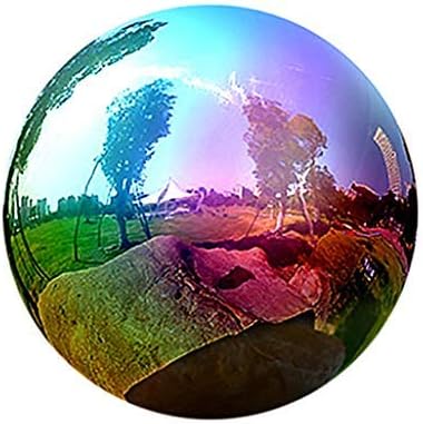 Amazon.com: Kesywale Rainbow Gazing Globe Mirror Ball, Home Shiny ...
