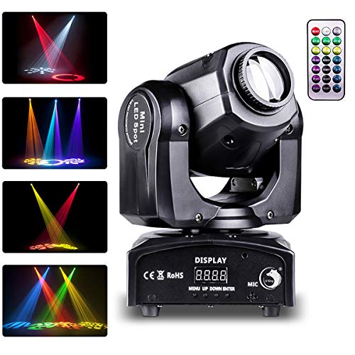 Musical Instruments TOM LED 6W white pinspot beam spot stage light ...