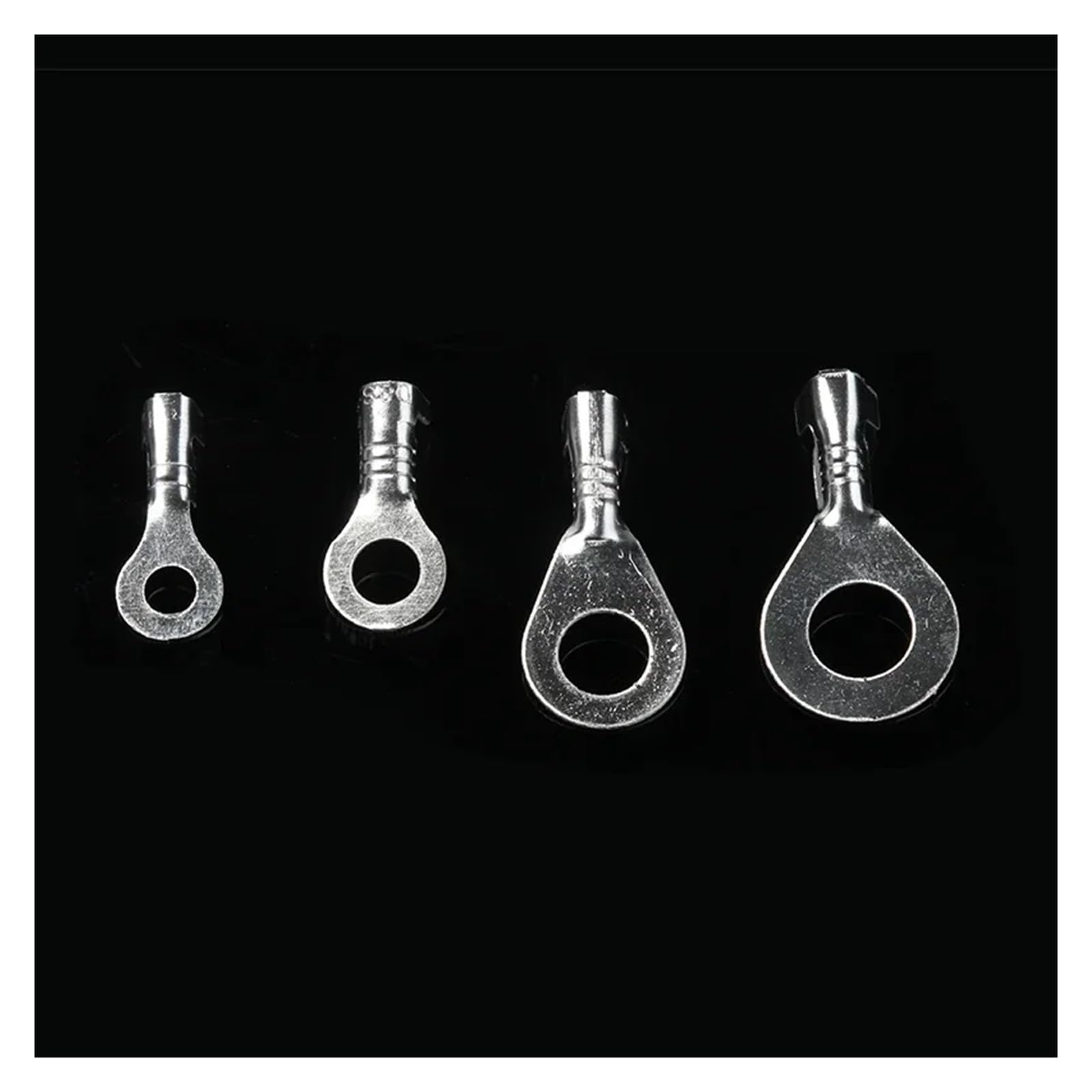 Snapklik.com : 100PCS M3 M4 M5 M6 M8 M10 Non-Insulated Ring Cable Lugs ...