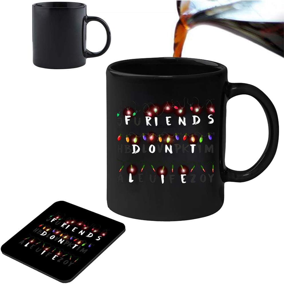 Acen Merchandise Friends Don't Lie Christmas Lights Mug Coaster Gift ...