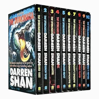 Amazon.com: Darren Shan Demonata Collection Set Pack, 10 Books Set ...