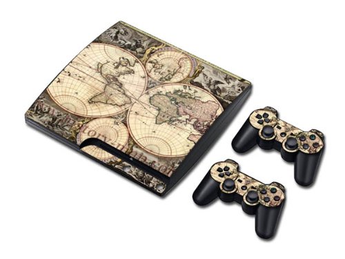 Amazon.com: Vinyl Decal Skin/stickers Wrap for PS3 Slim Play Station 3 ...