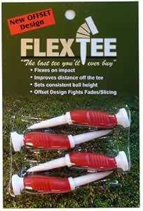 Flextee Offset Design Flexible Golf Tee 3" 4 ct, Tees - Amazon Canada