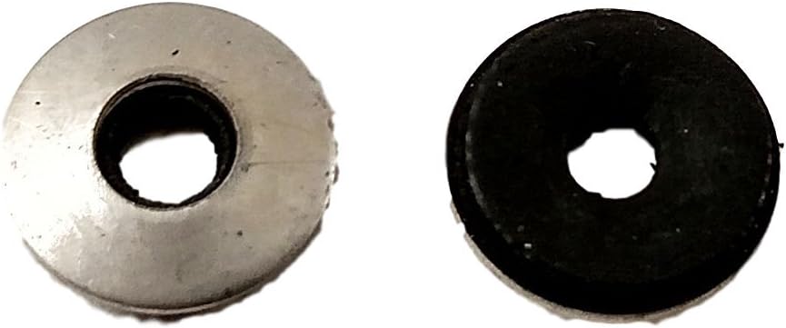 Amazon.com: #8 Neoprene EPDM Bonded Sealing Washers Stainless Steel 18 ...