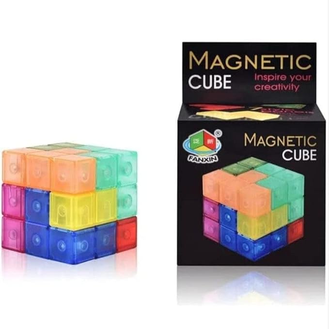 Shun hub impex,Magic Magnetic 3D Cube. : Amazon.in: Toys & Games