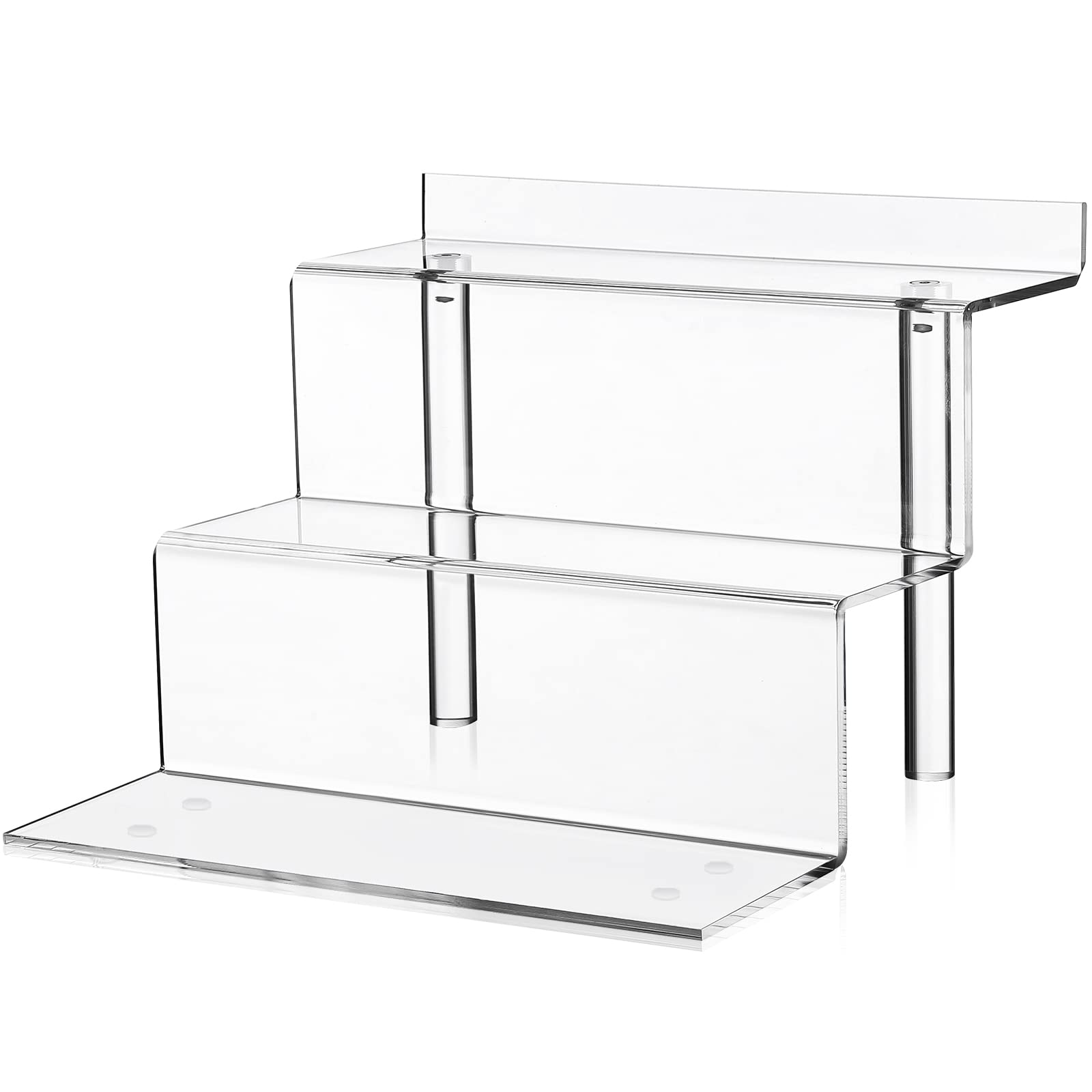 Buy 3 Tier Clear Acrylic Display Riser Shelf for Pops & Toys Figures,9 ...