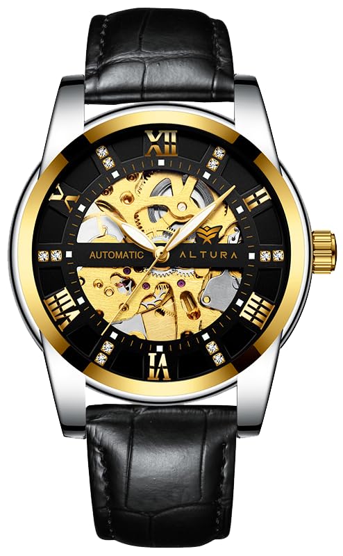 Buy ALTURA Astral Men's 3D Open Dial Automatic Mechanical Mens Watch ...