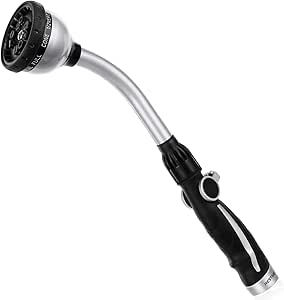 Amazon.com: RESTMO Watering Wand Heavy Duty, Metal Garden Hose Wand with Thumb Flow Control, 15 ...