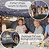 Amazon.com: Tote a Fort Starry Blanket Fort Building Kit for Kids, 3 ...