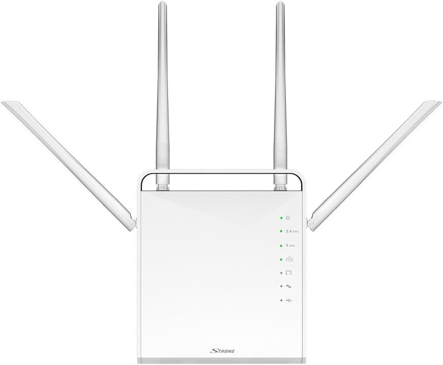 STRONG Dual Band Gigabit WLAN Router 1200, Bis 1200 Mbit/s für 5GHz ...