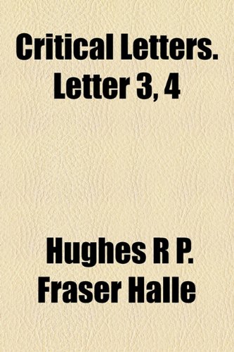 Buy Critical Letters Letter 3 4 Book Online at Low Prices in India ...