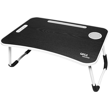 Callas Multipurpose Foldable Laptop Table with Cup Holder | Drawer ...