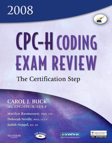Buy CPC-H Coding Exam Review 2008: The Certification Step Book Online ...