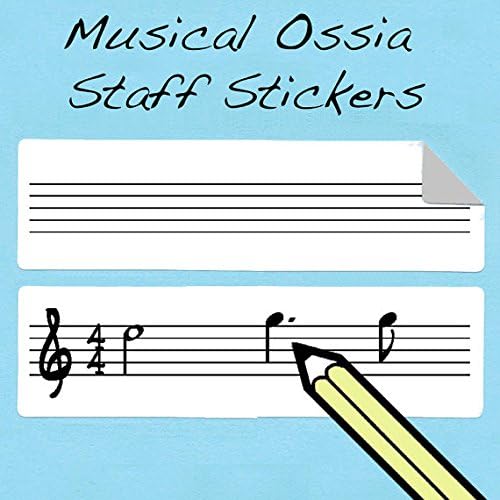 Amazon.com - Music Staff Stickers - Great for Music and Theory Teachers!