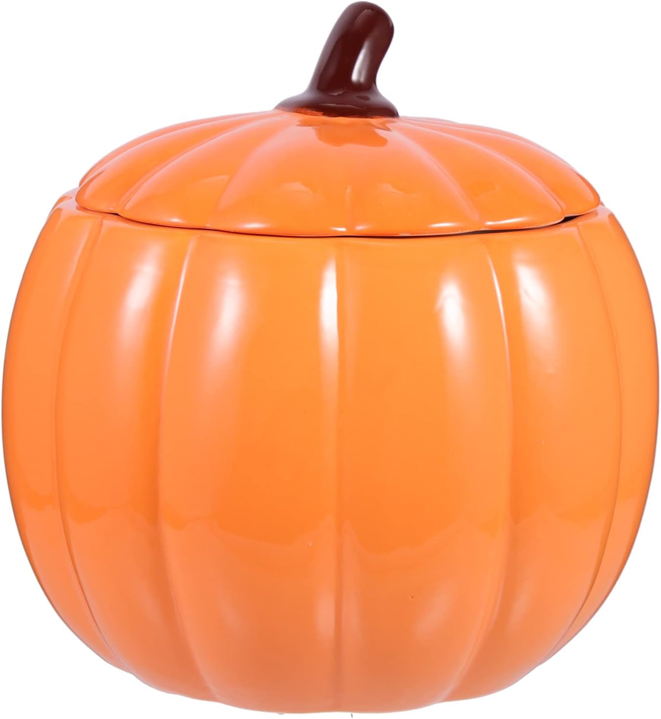 Amazon.com: Housoutil Ceramic Pumpkin Mug Ceramic Pumpkin Food Storage ...