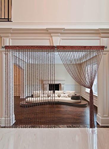 Buy PINDIA Decorative Multicolored String Thread Room Door Curtain ...