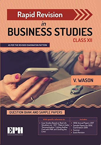 Rapid Revision in Business Studies for Class 12 (2019 Exam) : V. Wason ...