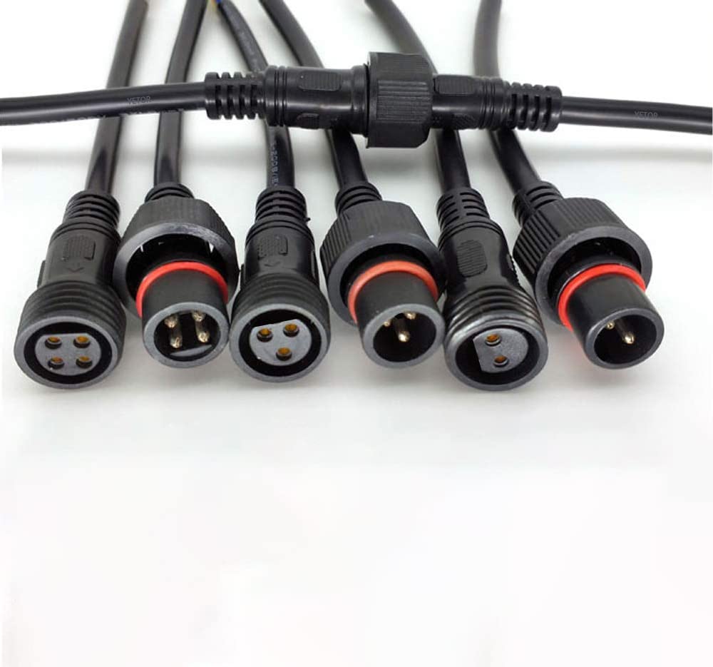 Snapklik.com : YETOR Waterproof Extension Cable 2Pin,16AWG Extension ...