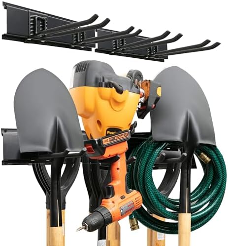 Amazon.com: TIDYME Garage Tool Organizer Wall Mount - Sturdy Storage ...