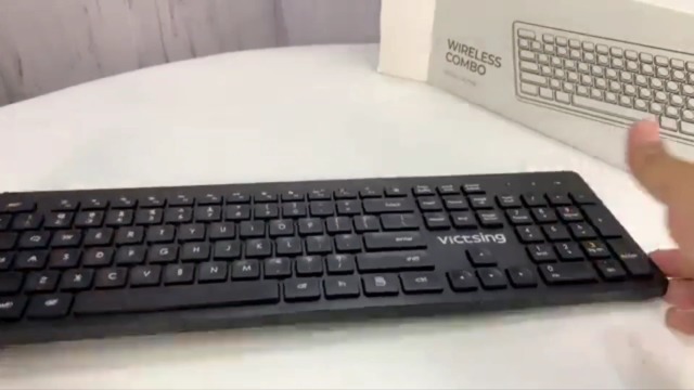 Watch VicTsing Wireless Keyboard & Mouse Review on Amazon Live