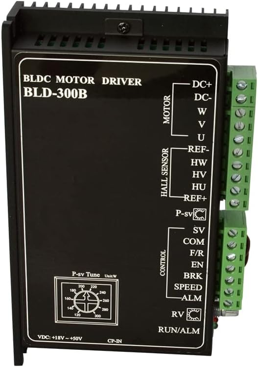 Amazon.com: BLD-300B 24V 36V 48V 57mm BLDC Motor Driver 300W 18V-50V DC ...