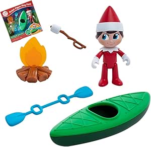 Amazon.com: The Elf on the Shelf Action Figure Play Pack - Camping Edition