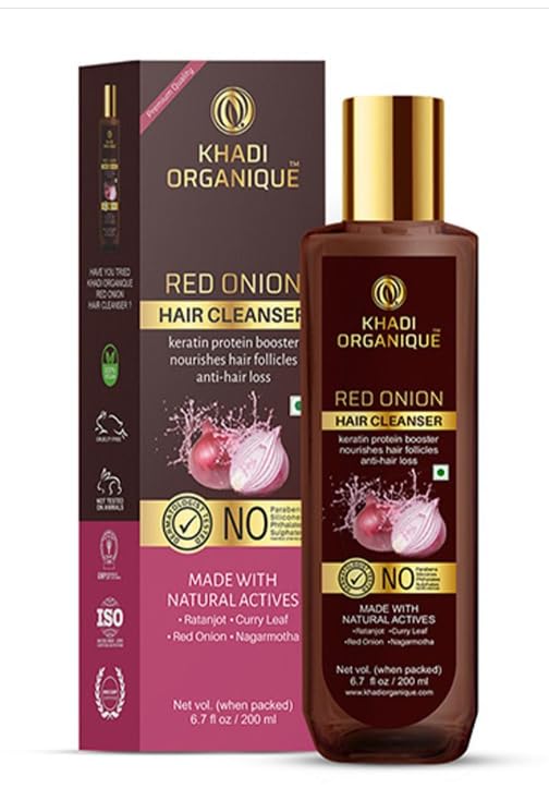 Buy Red Onion Hair Cleanser With Keratin Protein Booster Online at Low ...