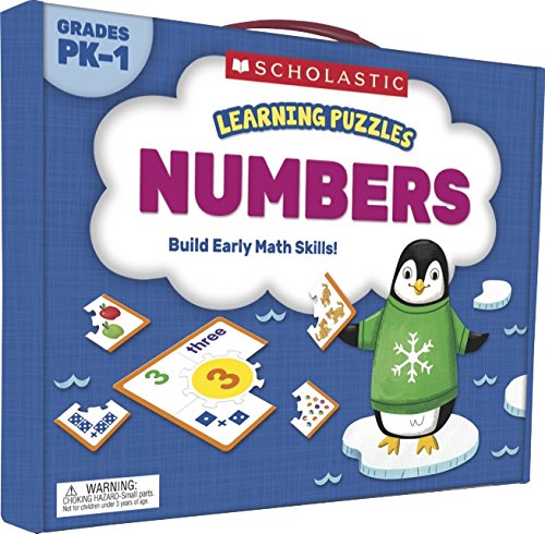 Learning Puzzles: Numbers : Scholastic: Amazon.com.mx: Libros