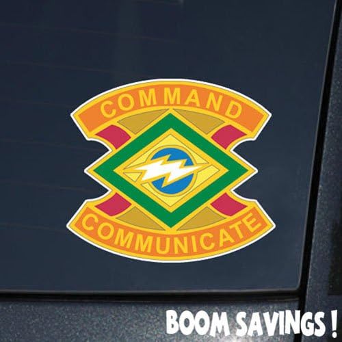 Amazon.com - US Army 369th Signal Battalion DUI 6" Decal Sticker ...