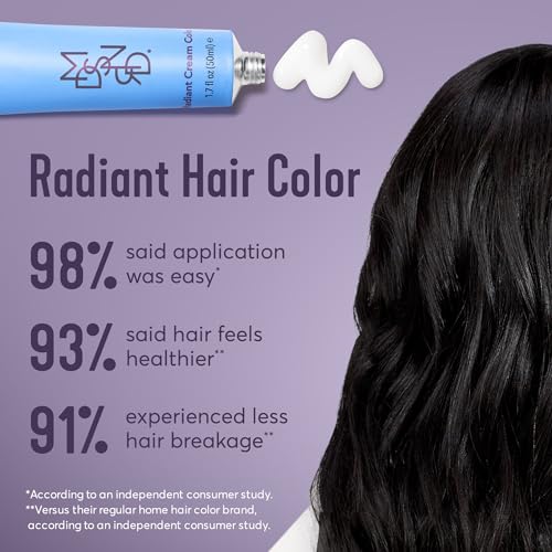 Madison Reed Radiant Hair Color Kit, Blackest Black for 100% Gray ...