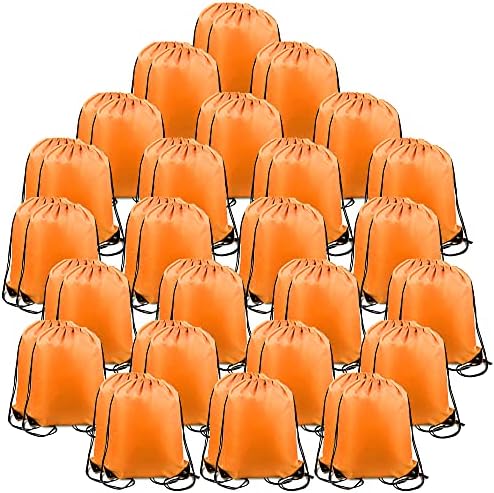 Amazon.com | Kuhome 60Pcs Drawstring Backpacks Bulk String Bag Cinch ...
